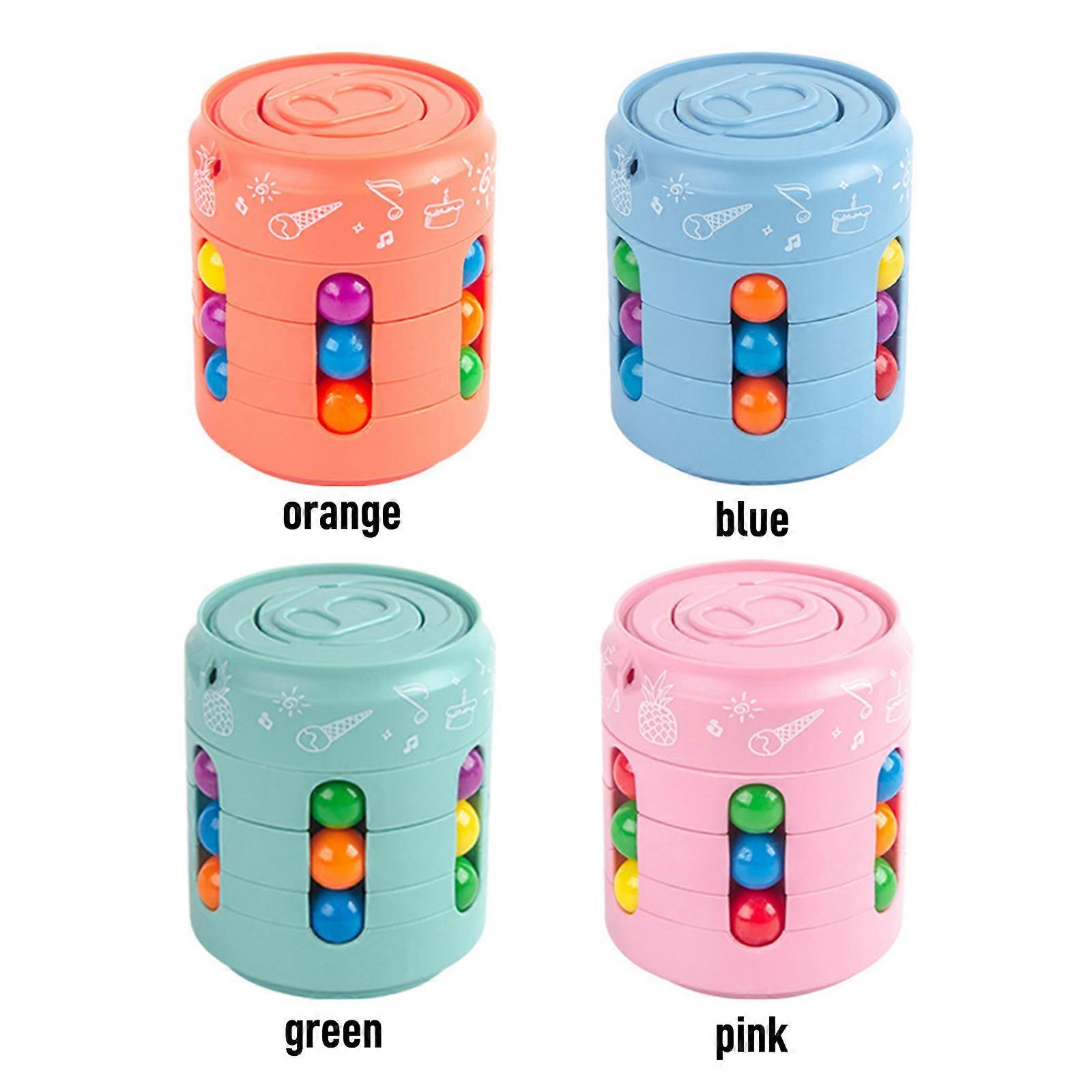 Cans Magic Bean Cube Fingertip Toys Spinner Rotating Toys Reliever ...