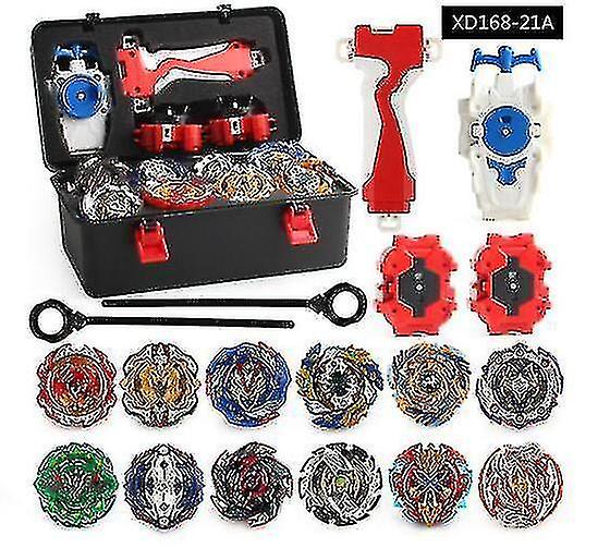 12x Beyblade Burst Spinning Tops Set Spinning mit Griff Launcher + Foam ...