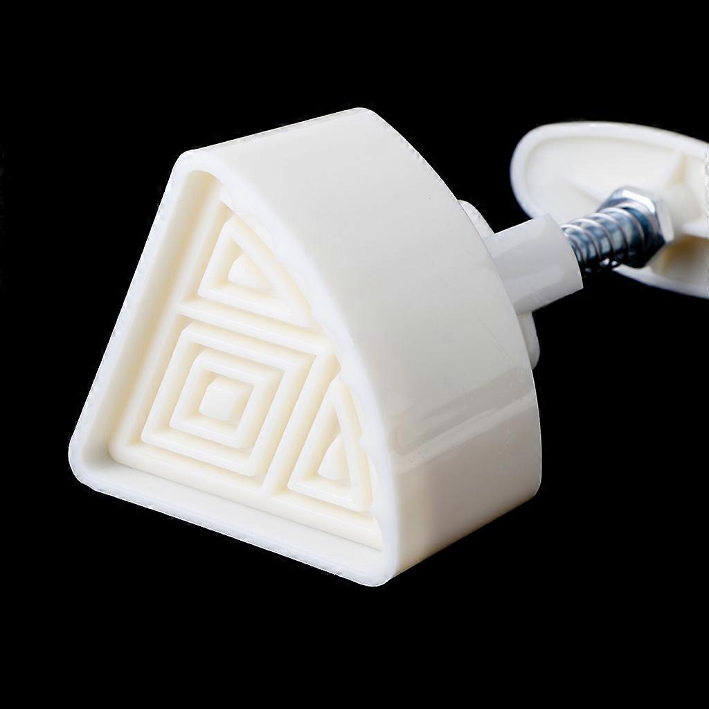 6Pcs Fan Shape Flower Moon Cake Stamps Mould Mold Pastry Mooncake Hand ...