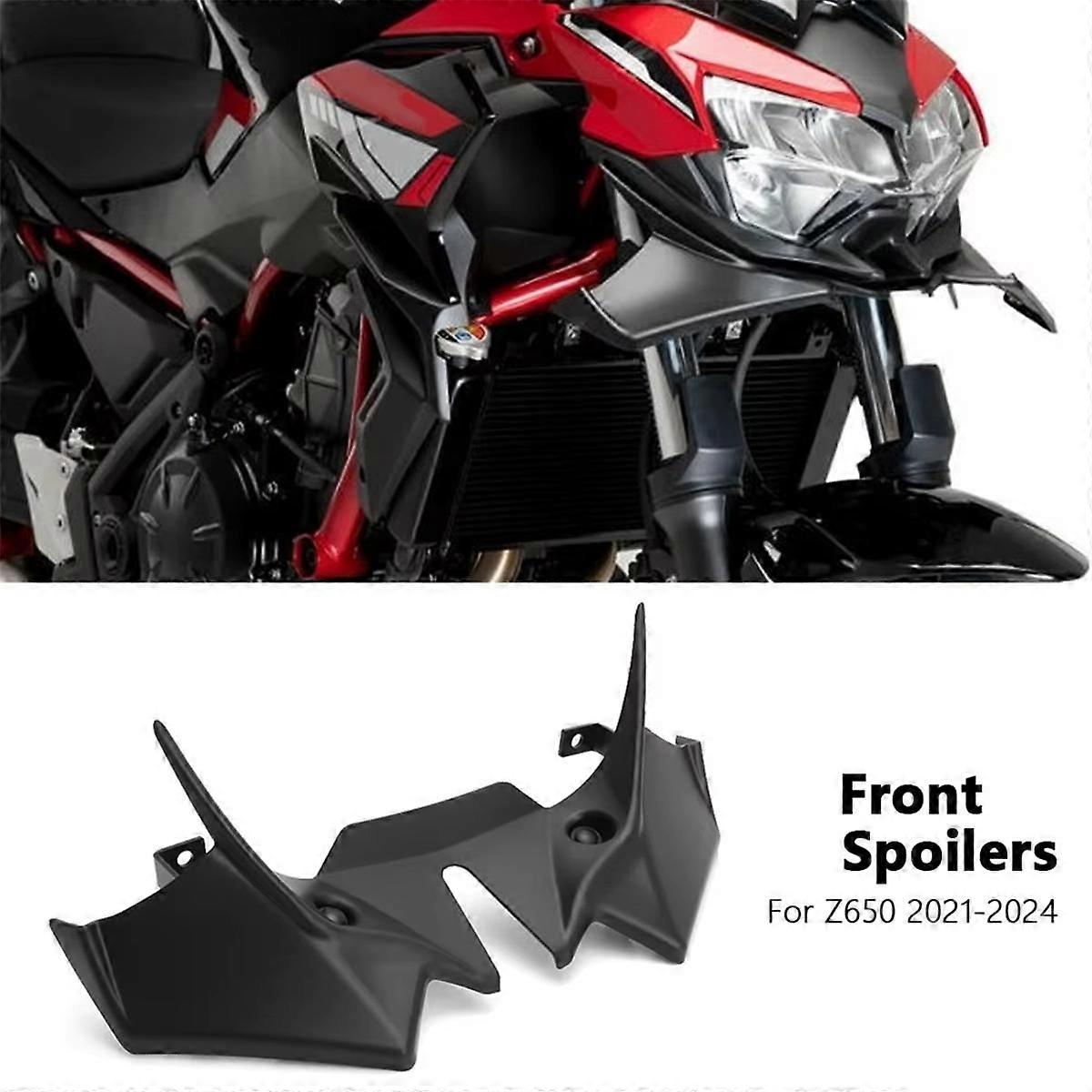 Motorcycle Sport Downforce Front Spoilers Aerodynamic Wing Deflector ...