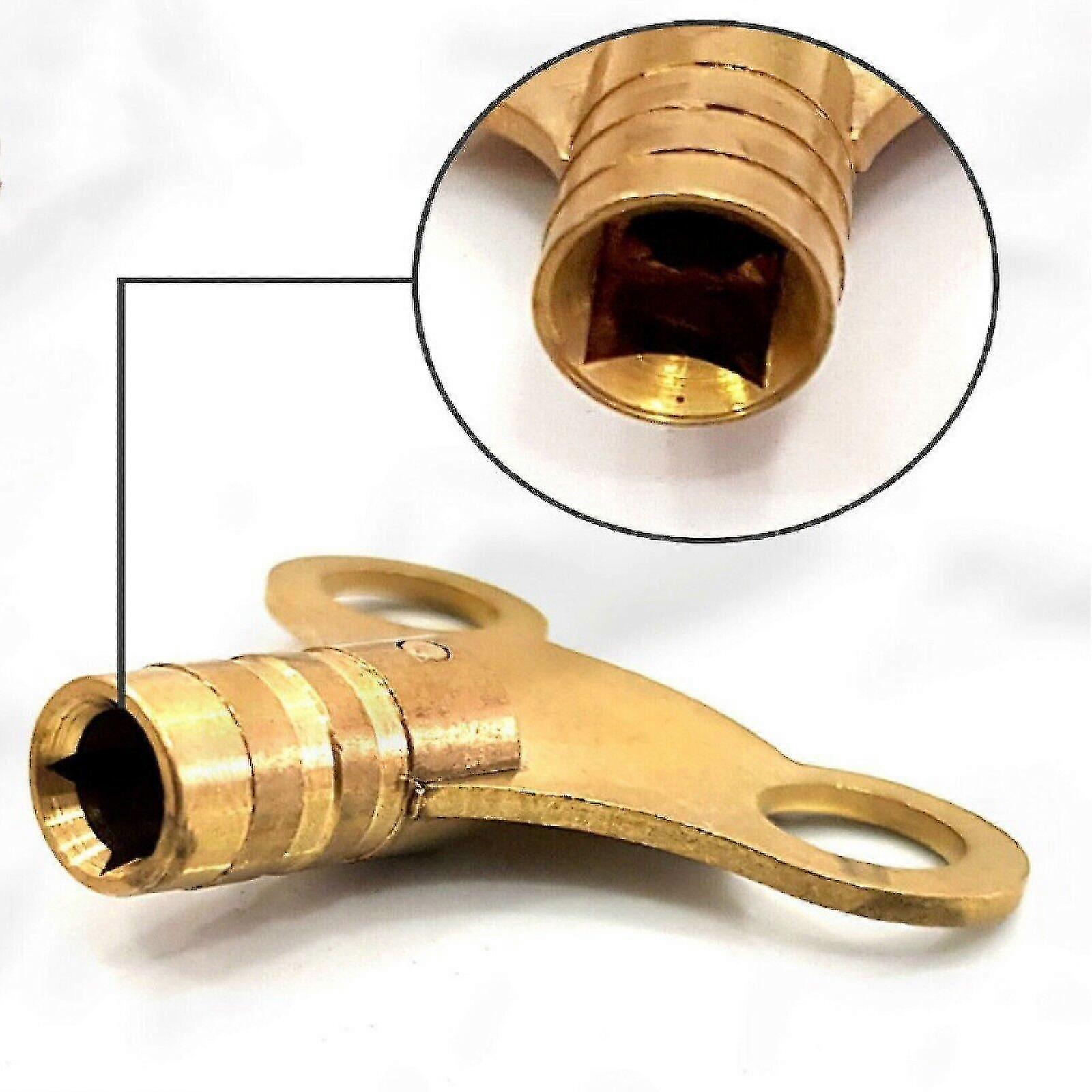 Radiator Plumbing Bleed Bleeding Key Keys Solid Brass For Venting Air ...