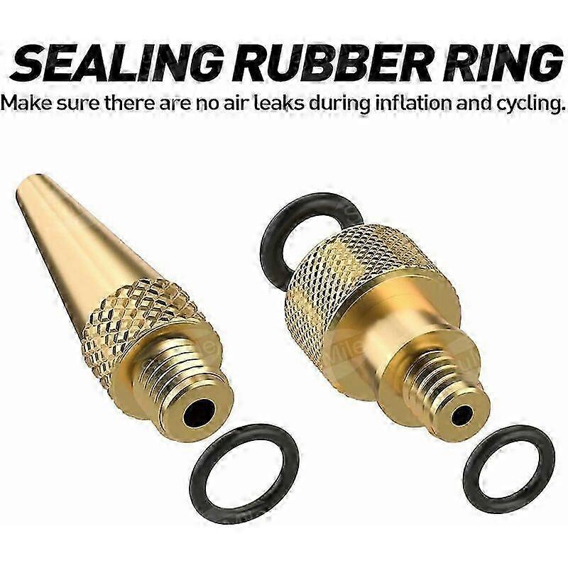 Bicycle pump adaptor Valve adaptor kit Pure copper bicycle valve Car ...