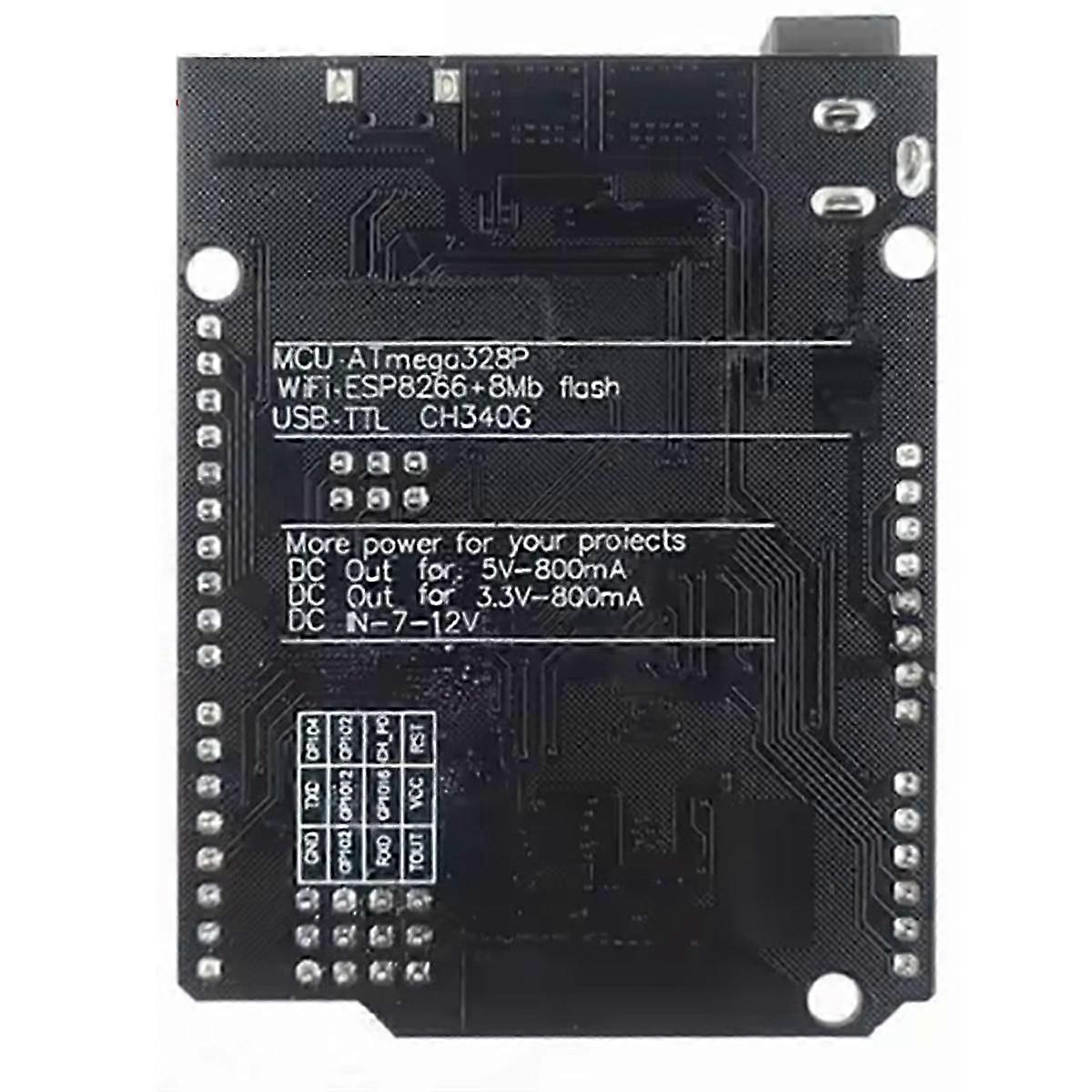 R3 WiFi ATmega328P with ESP8266 32Mb Memory USB-TTL CH340G for NodeMCU ...