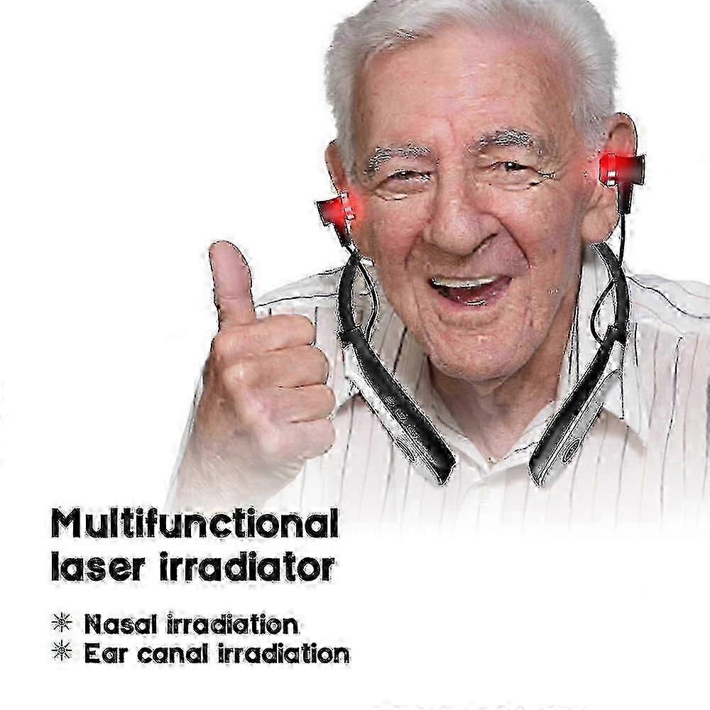 Portable Tinnitus Ear Therapy - 650nm Laser LLLT Irradiation Earplugs ...