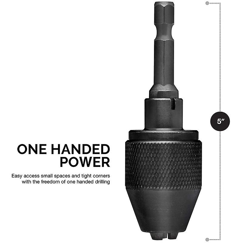 4pcs Drill Chuck Quick Change Adapter Mini 3-jaw Drill Chuck ...