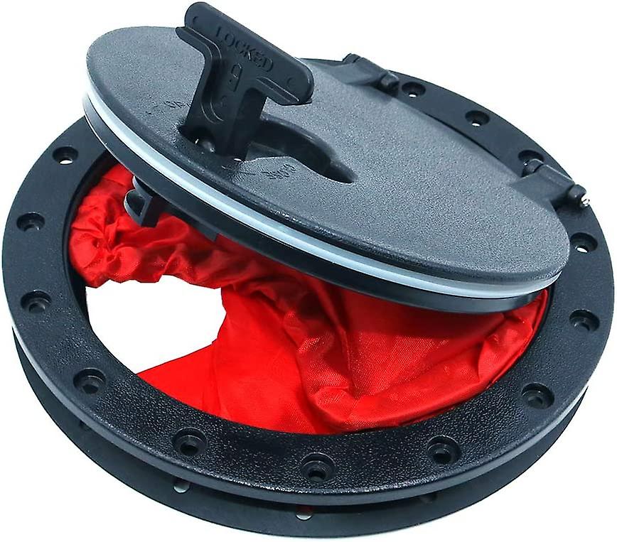 Hatch Cover, 8 Inch Kayak Pull Out Deck Plate With Red Bag Kayak Canoe ...