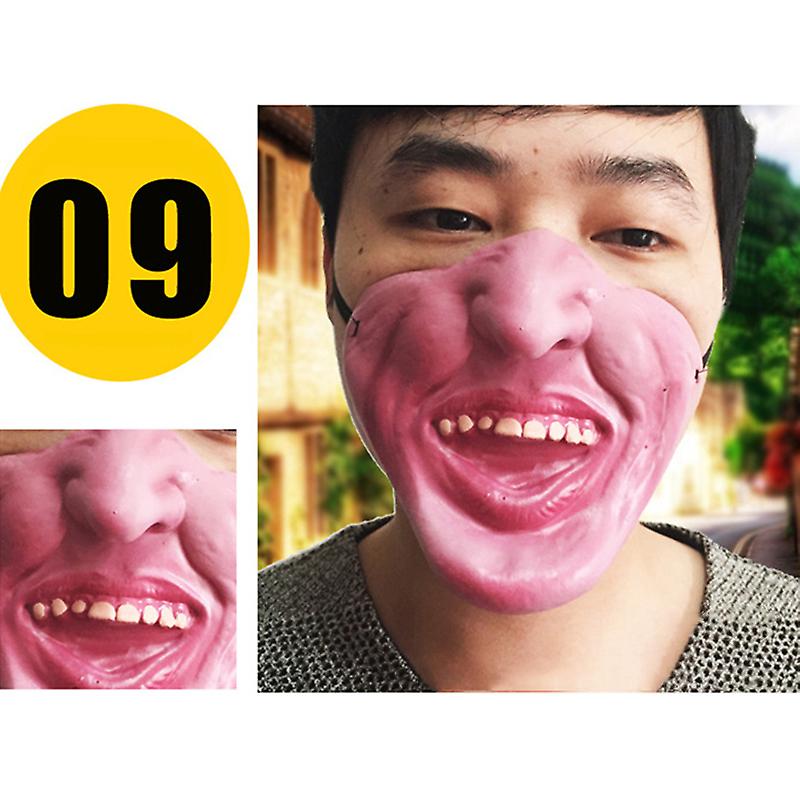 Halloween Mask Horrible Scary Party Mask Halloween Fool Day Latex Clown ...