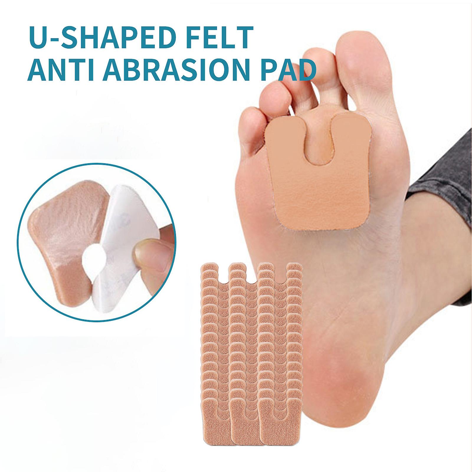 U-Shaped Felt Callus Pads | Protect Calluses from Rubbing on Shoes ...