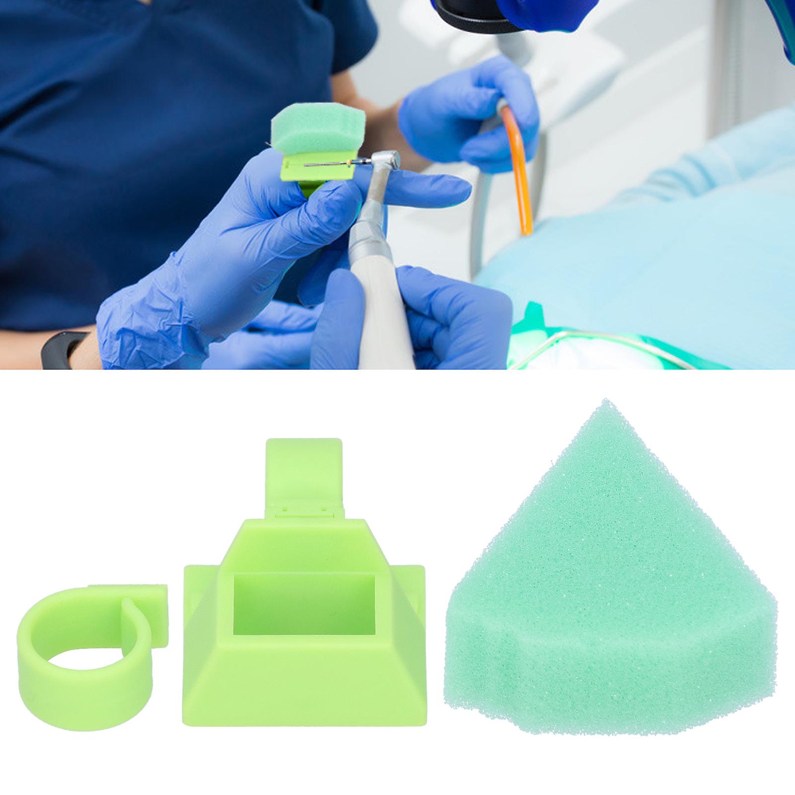 Dental Endo Ruler Sponge Finger Rings Endo File Clean Finger Standard ...