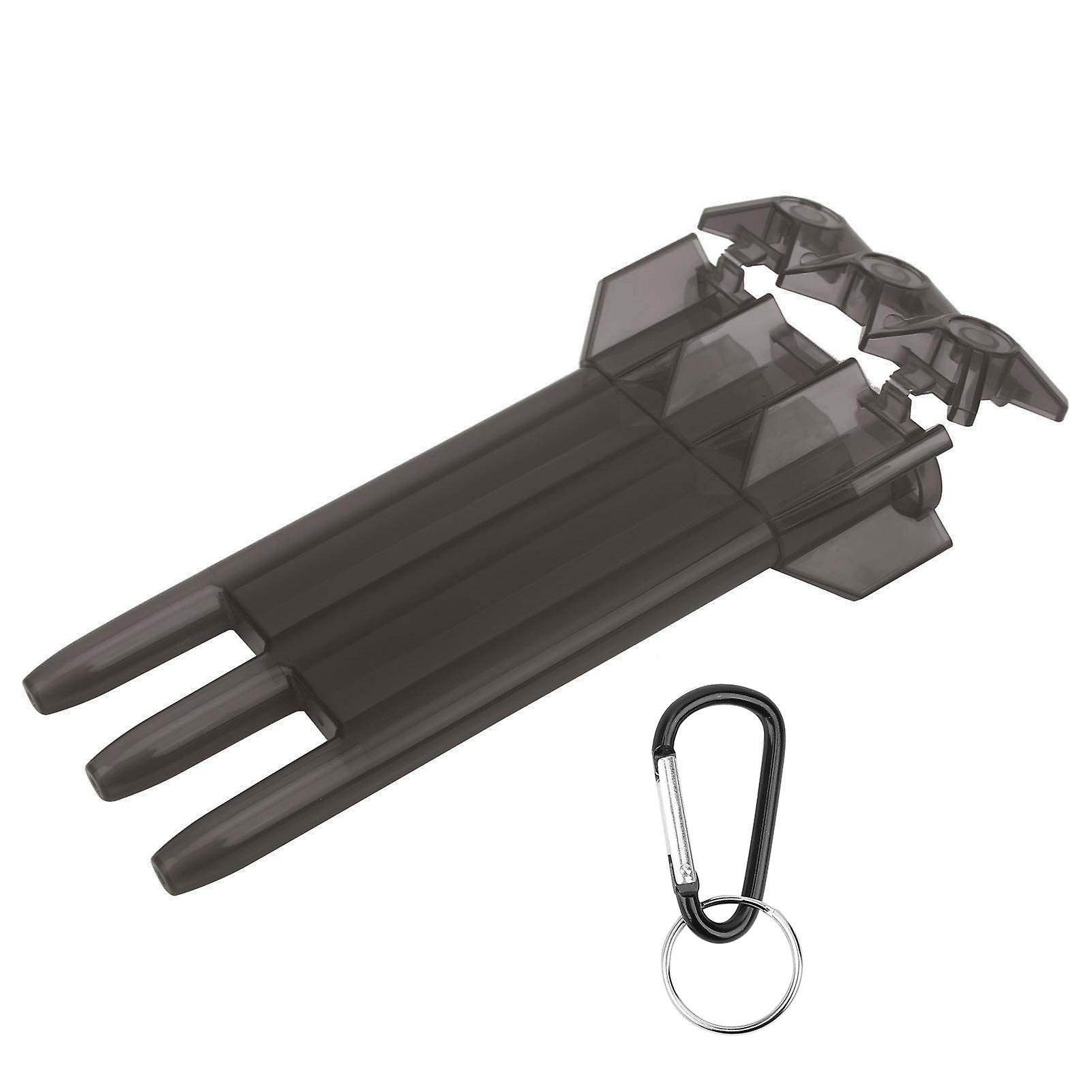 Black Portable Dart Box with 3 ABS Sleeves and Aluminium Alloy Hang ...