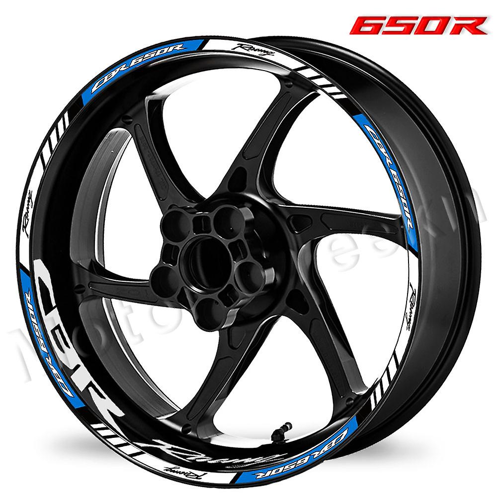 Motorcycle Wheel Sticker Reflective Cbr650r Rim Decal Stripe Tape ...