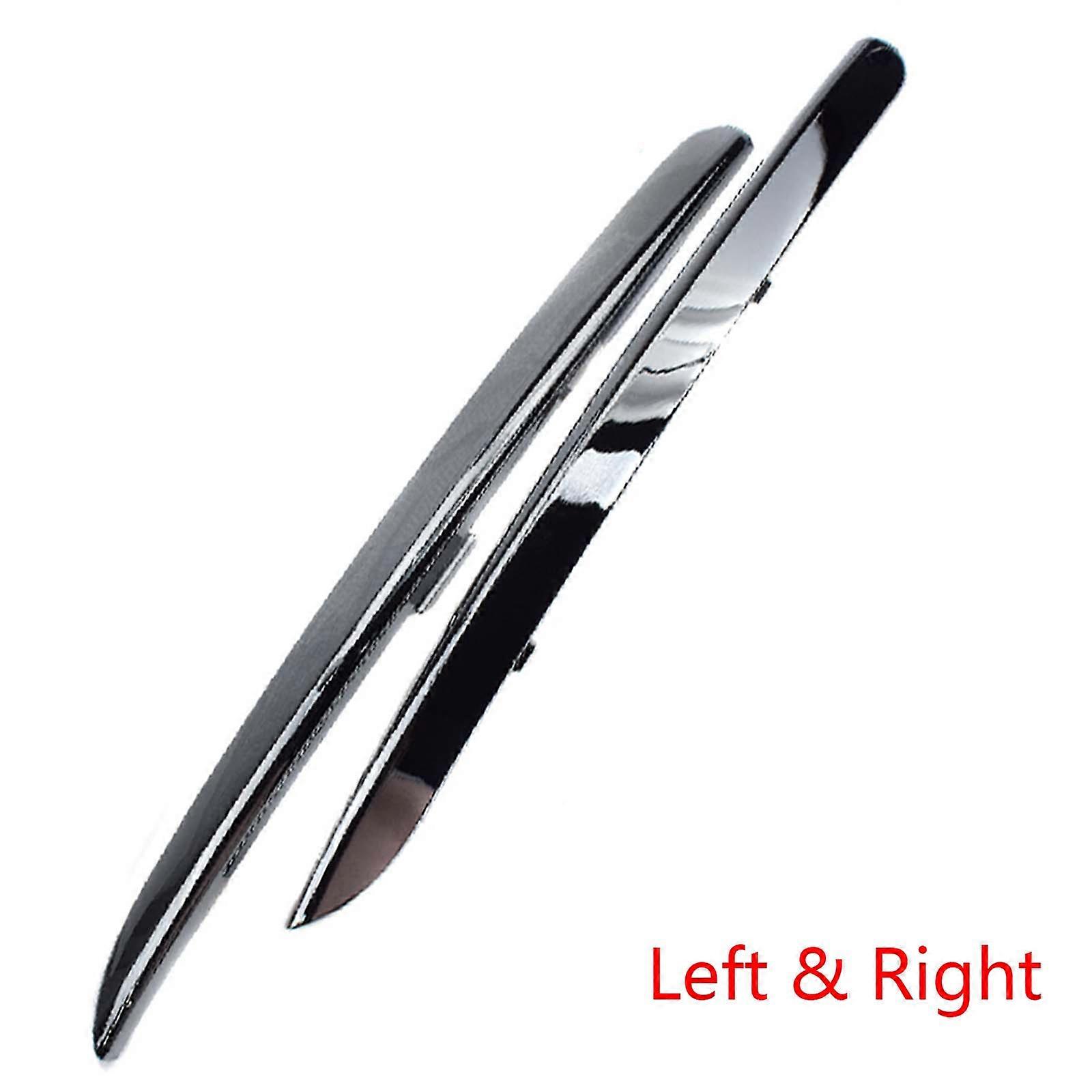 Pair Chrome Front Bumper Eyeline Trim Garnish Left & Right For Kia ...