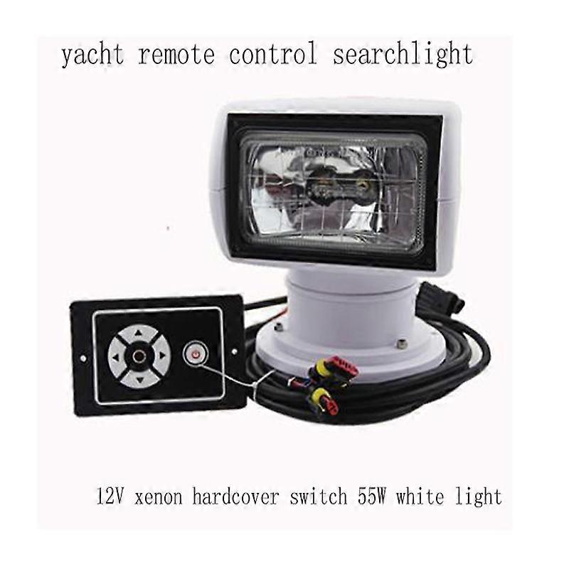 Marine Searchlight 360-degree Remote Control Rotation 12V24V Xenon ...