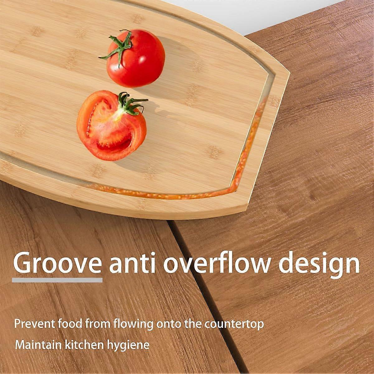 Corner Cutting Board, Corner Countertop Cutting Board for Kitchen ...