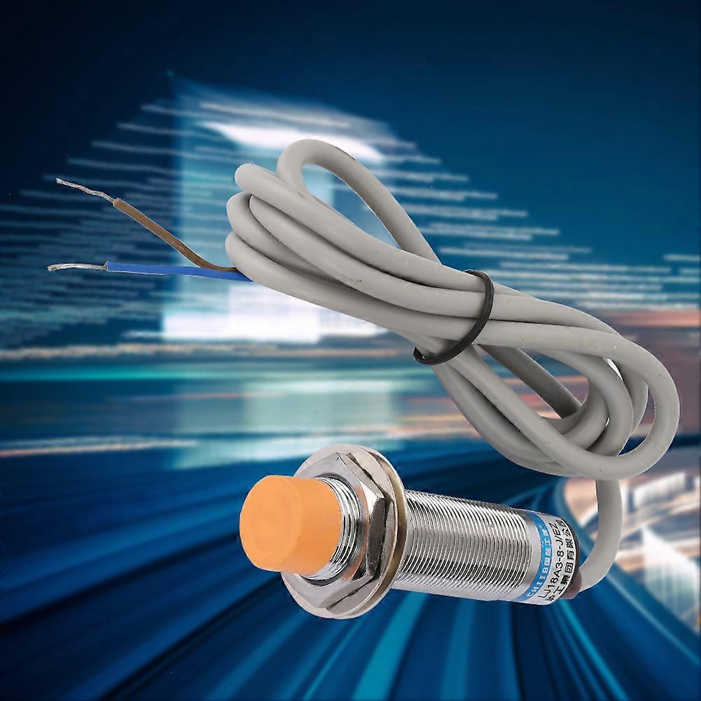 Nickel Plated Brass LJ18A3-8-J/EZ NO AC Inductive Proximity Sensor ...