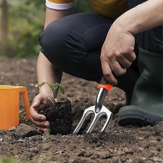 defutay Gardening Hand Fork Garden Tool Heavy Duty Gardening Hand Weed ...