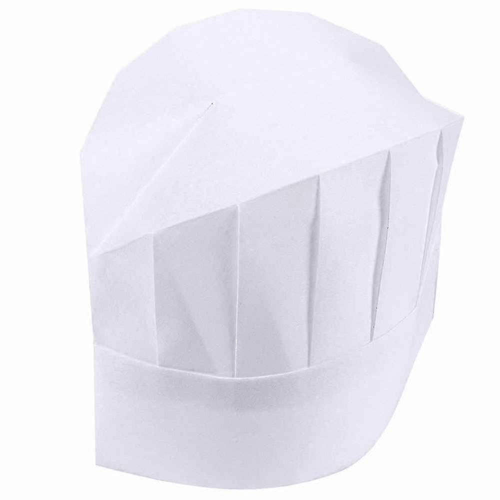Chef Hats 20-pack Disposable White Chef Toques 23cm | Fruugo UK