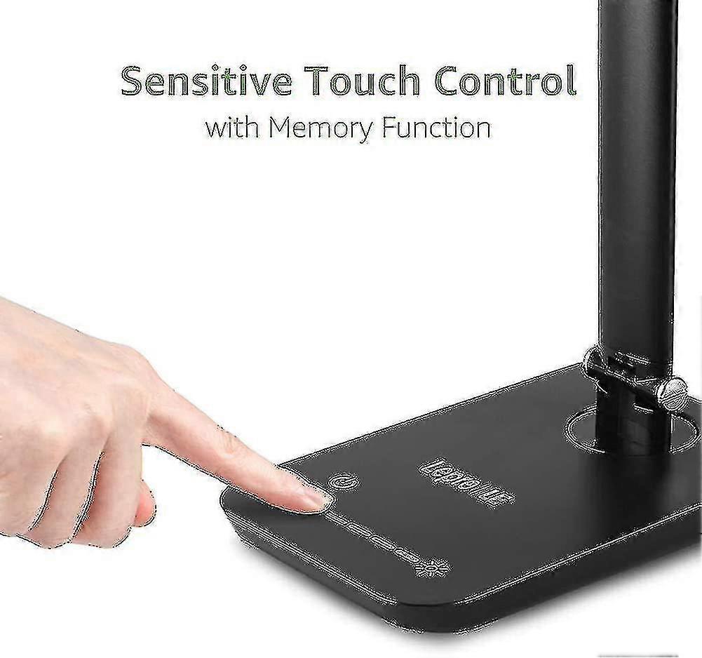 Led Desk Lamp. Dimmable Daylight Lamps. Touch Control Desktop Task ...