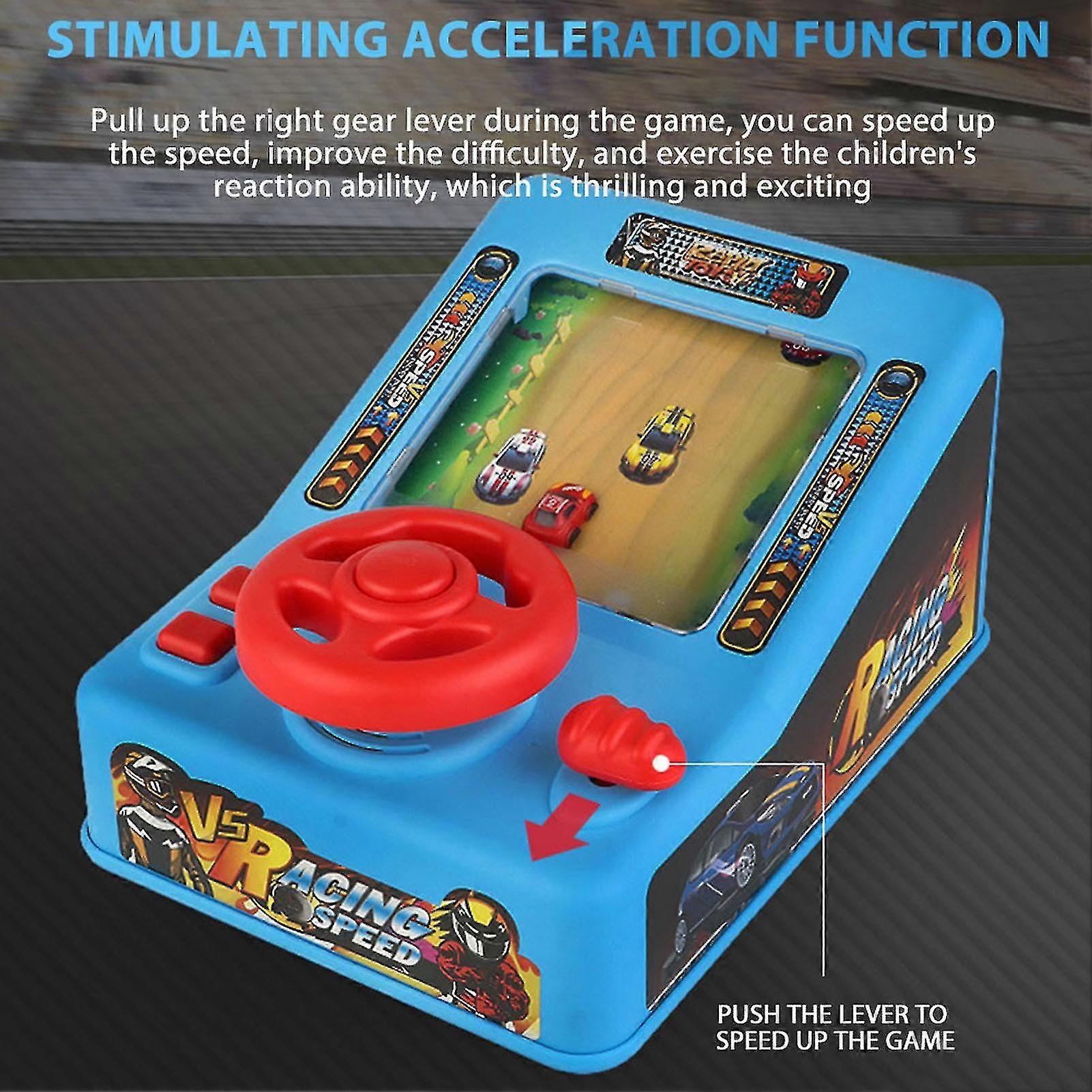 Simulation Steering Wheel Game Toys With Sound Effect Fun Racing Game ...