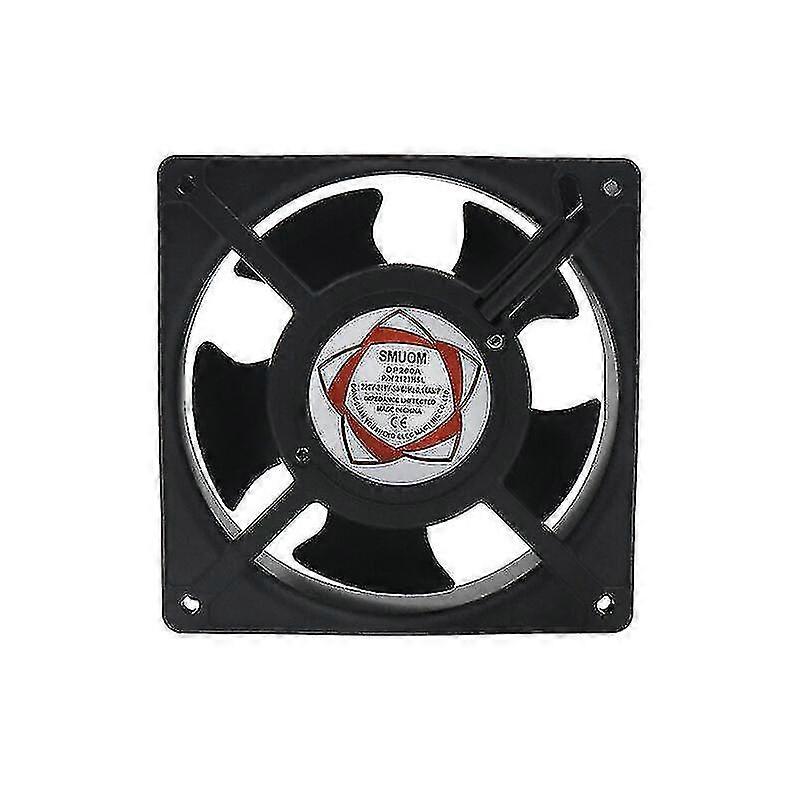 High-temperature Axial Fan For Fireplace - Insertable, Metal Blades, Silent, Universal (120 X ...