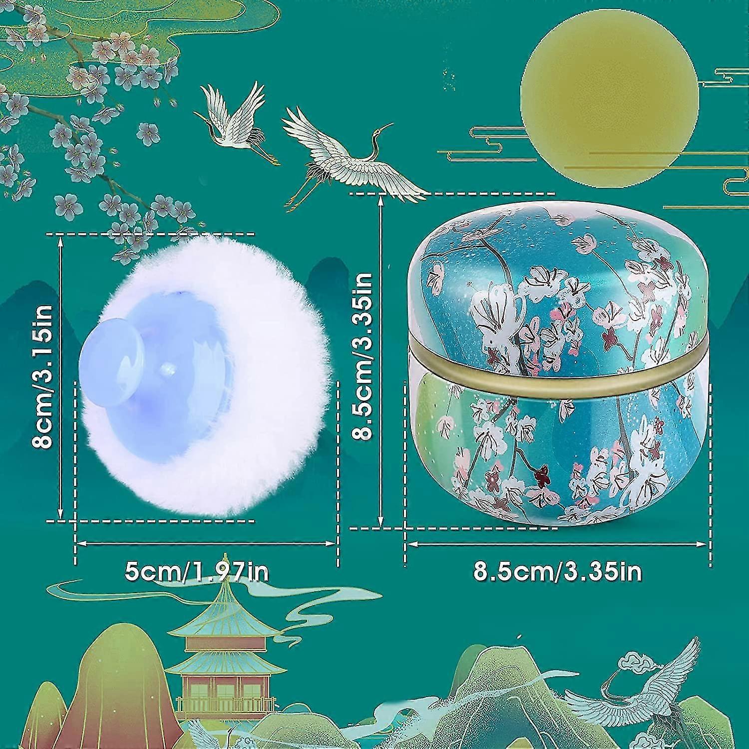 Powder Case With Powder Puff For Body Powder Body Powder Puff And ...