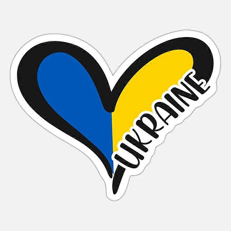 V1393# For Coat of Arms of Ukraine Car Sticker Map Decal Ukrainian ...