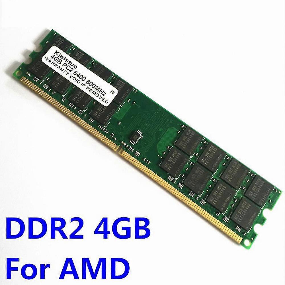 Ram Ddr2 4gb 800mhz Ddr2 800 4gb Memory Ddr2 4g For Amd Pc Accessories ...