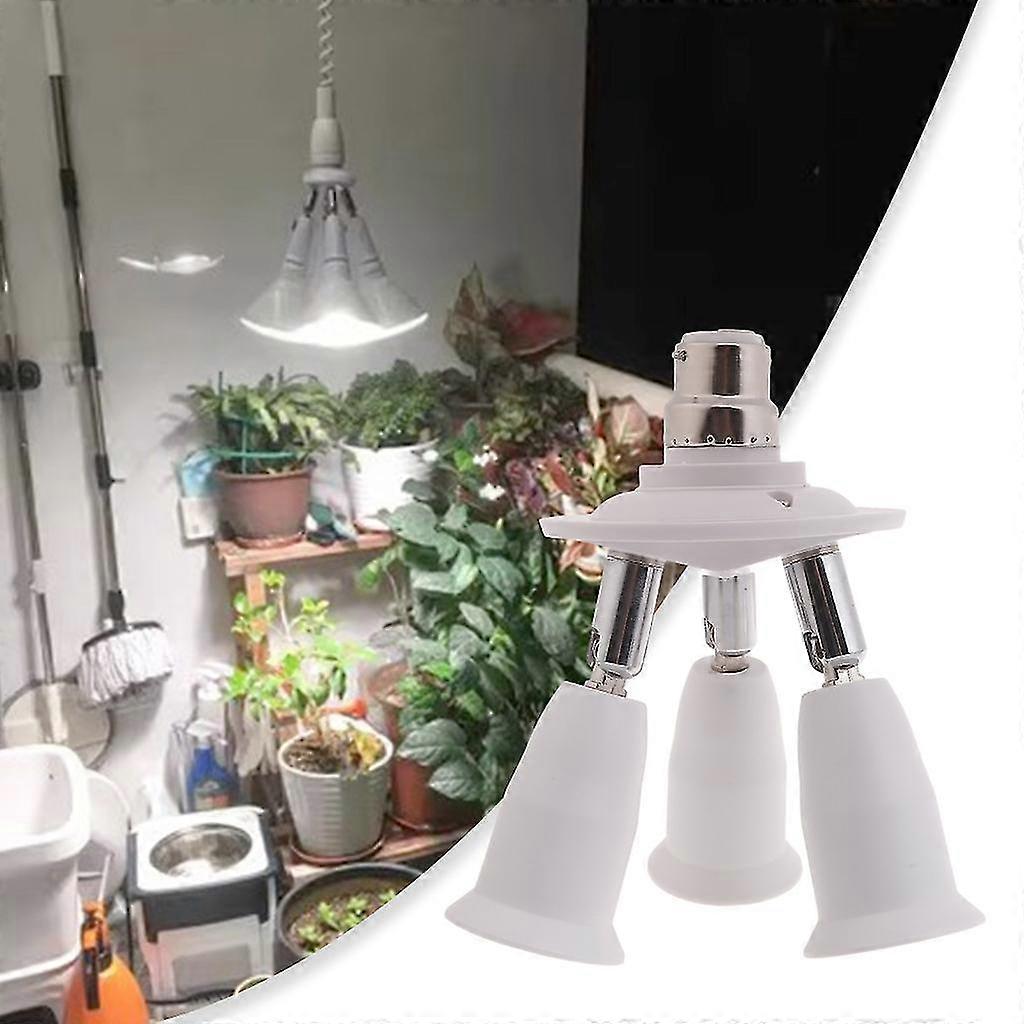 Holder Socket Splitter Lamp Base E27 Splitter 3/5 Heads Adjustable B22 ...