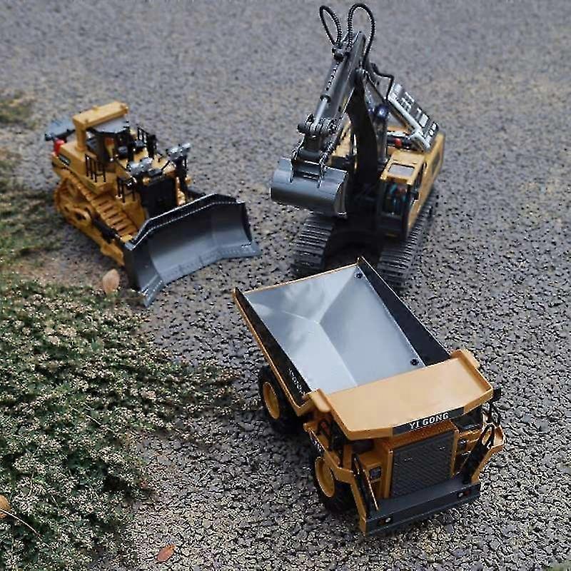 Rc Excavator 1:20 Remote Control Truck 2.4g Rc Crawler Engineering ...