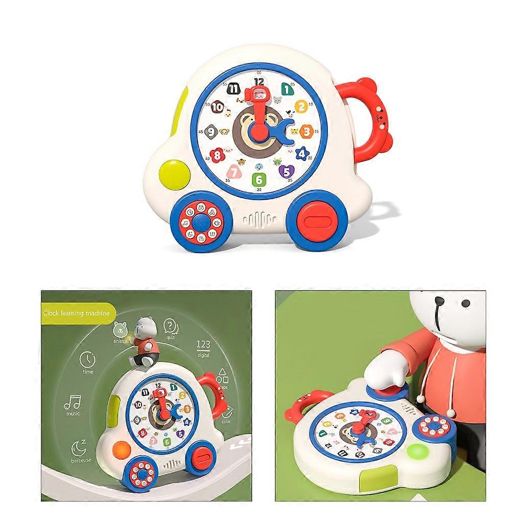 Learning Clock Ages Educational Talking & Teaching Clock Toy Clock for ...