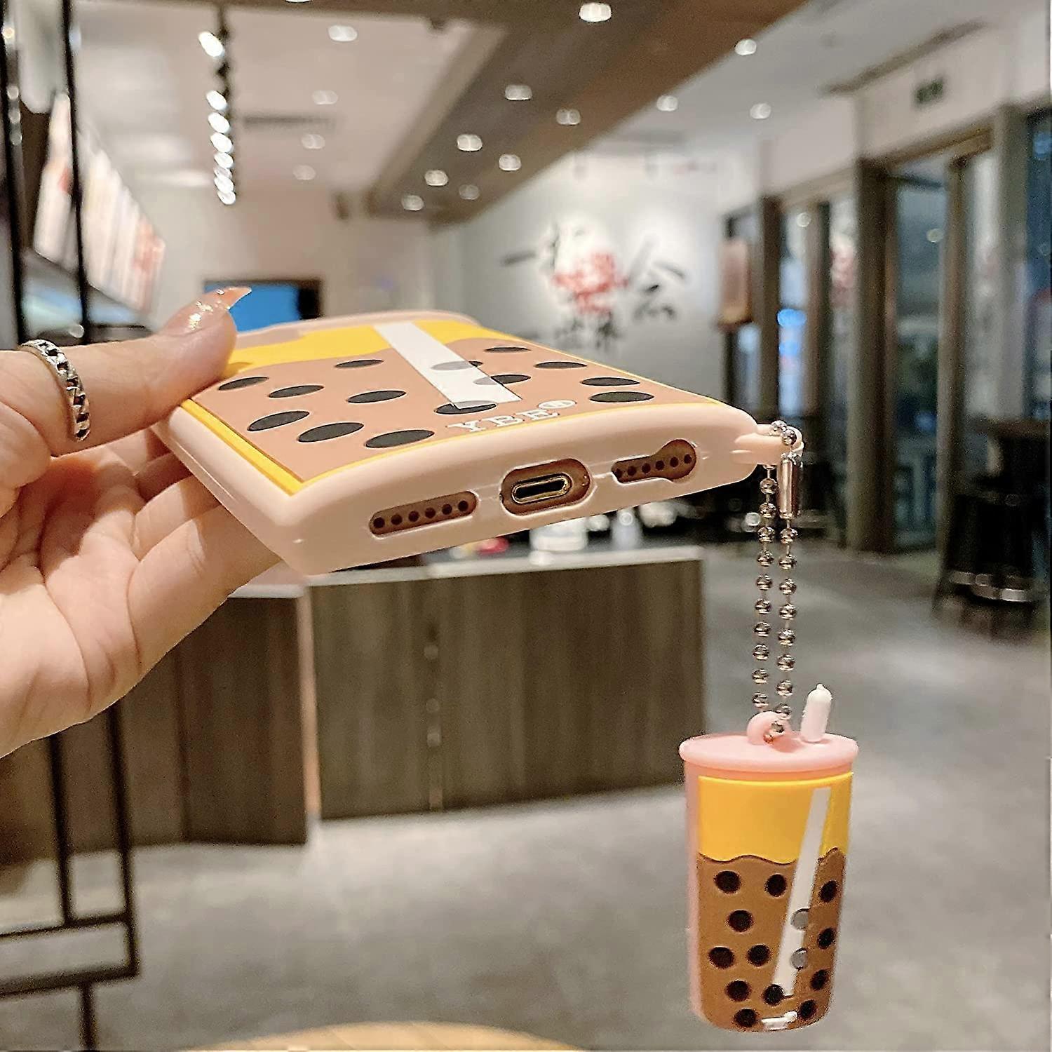 Bubble Boba Milk Tea Case for iPhone SE 2022/SE 2020/8 7 6 6S 4.7", 3D ...