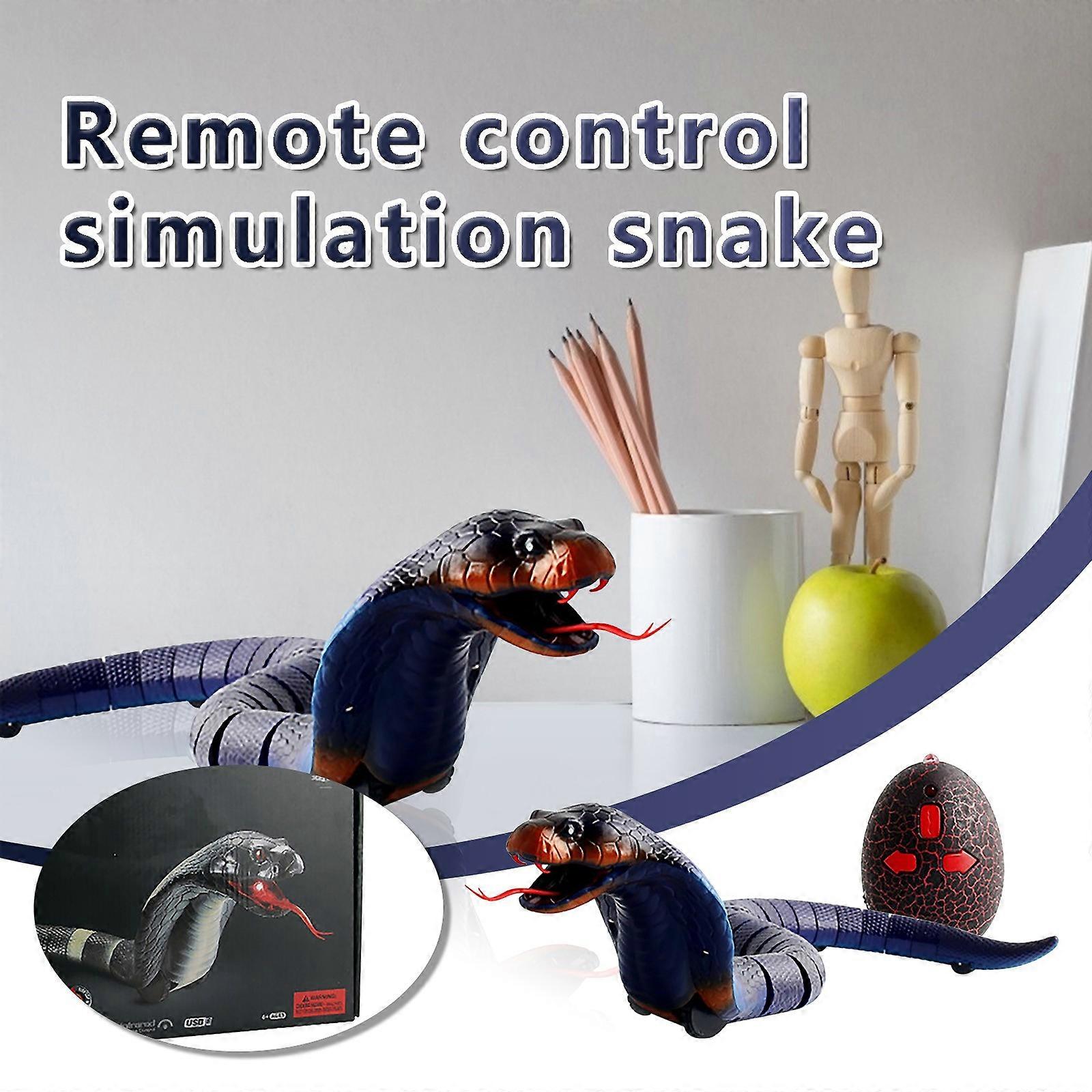 Toys Imports 16 Inches Realistic Remote Control RC Snake Toy With Egg ...