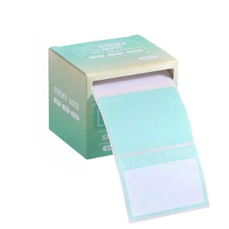 256 Sheets Pull Out Sticky Notes Roll Tape Memo Pads Full Adhesive Self ...