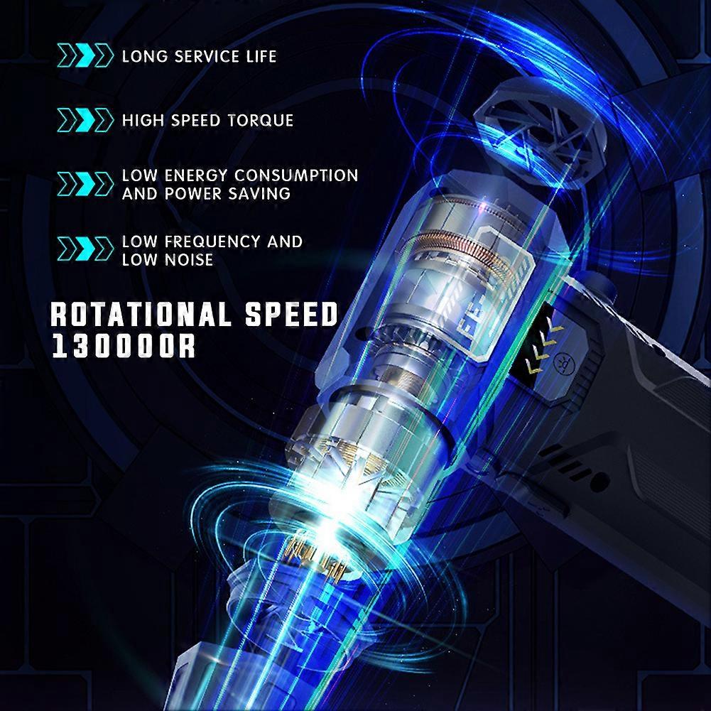 Ac-27 Air Duster, Upgraded 130000rpm Electric Air Duster, Car Dryer Air ...