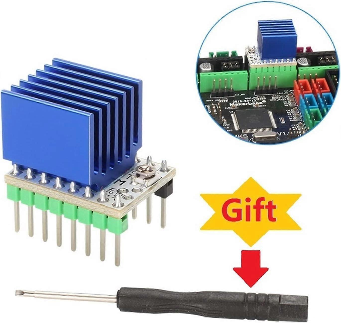 Stepper Motor Driver TMC2208 V2.0 Module with Heat Sink 2.0A UART Ultra ...