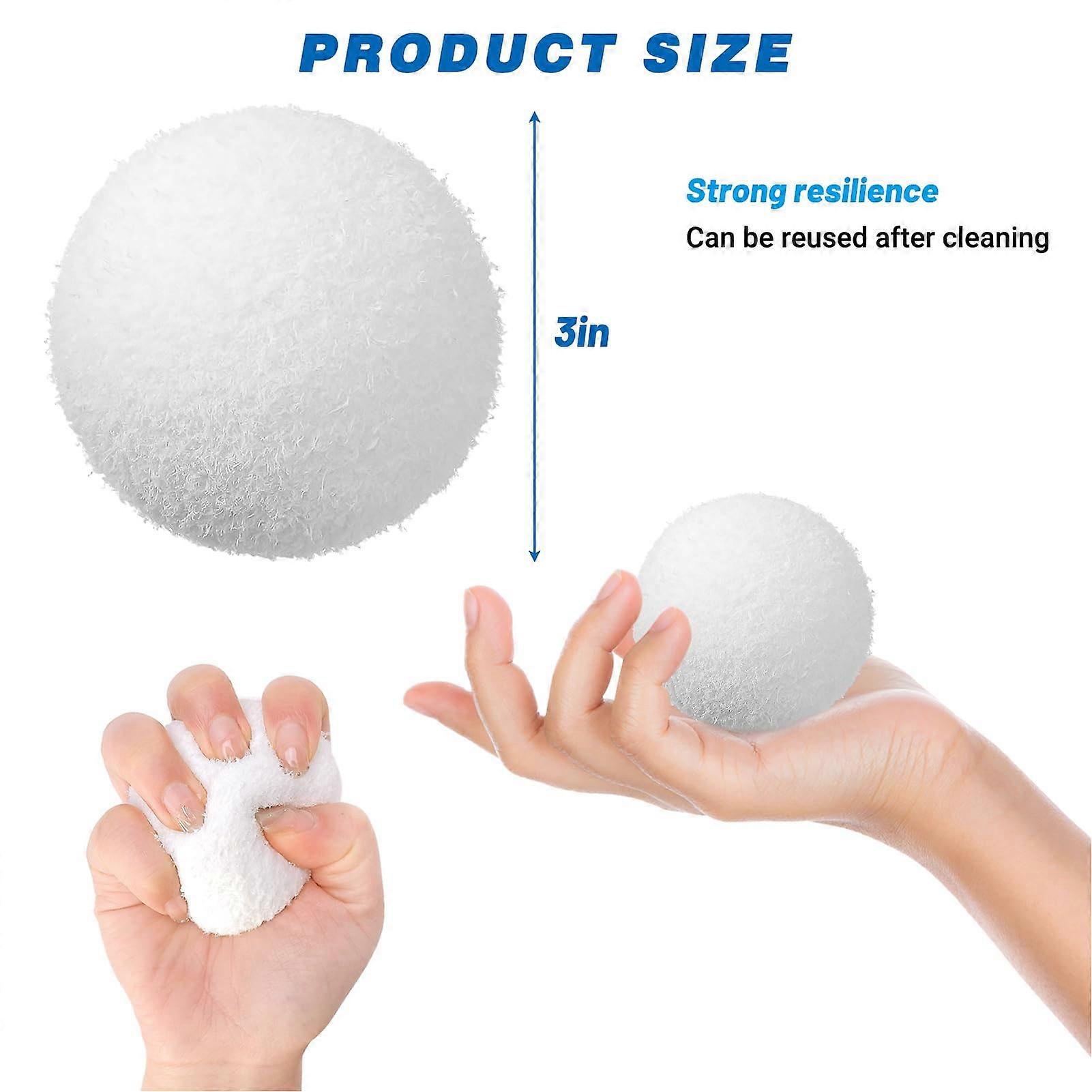 4pcs Scum Eliminating Ball Reusable Washable Oil Absorbing Scum ...