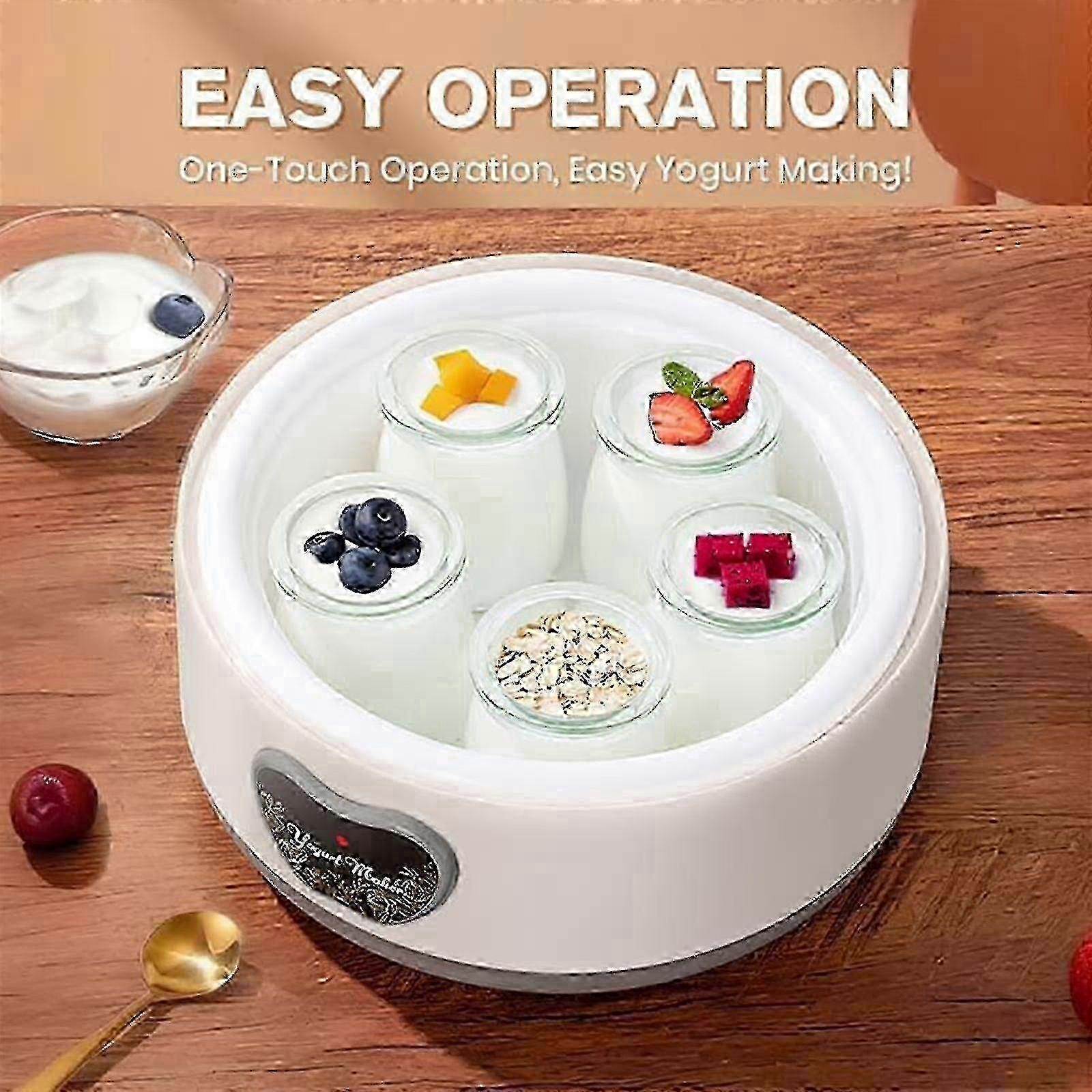 Ultimate Probiotic Yogurt Maker with Adjustable Temperature & Time ...