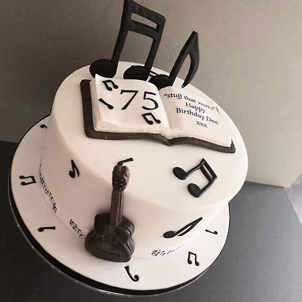 Music Notes Cookie Cutters Set - 8pcs Music Note Fondant Mold Musical ...