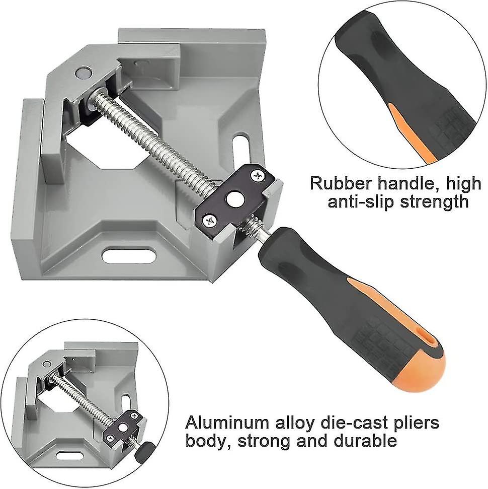 90 Degree Right Angle Clamp Aluminum Alloy Right Angle Clamp Angle ...