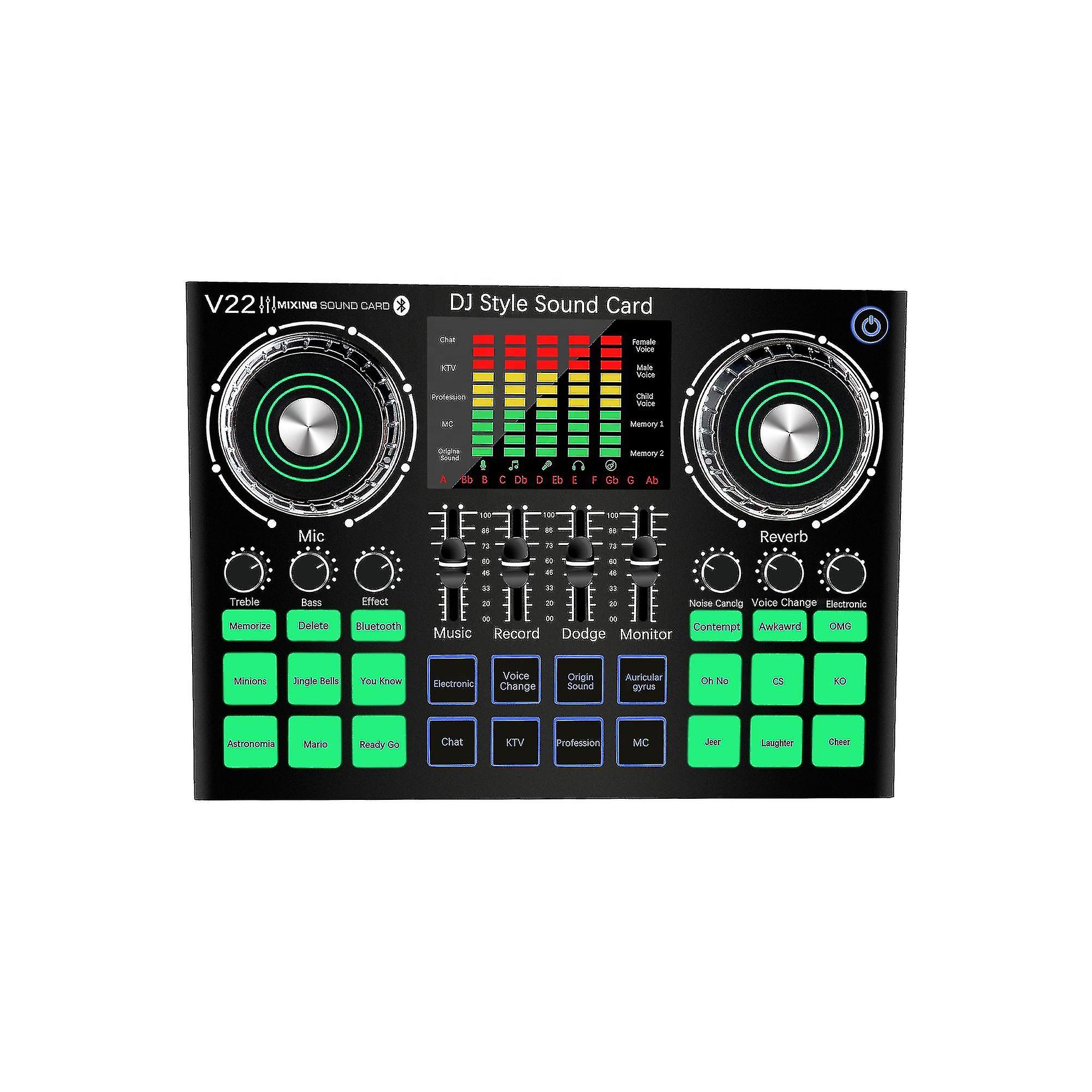Professional Quality V22 Sound Card Price Home Studio Equipment ...