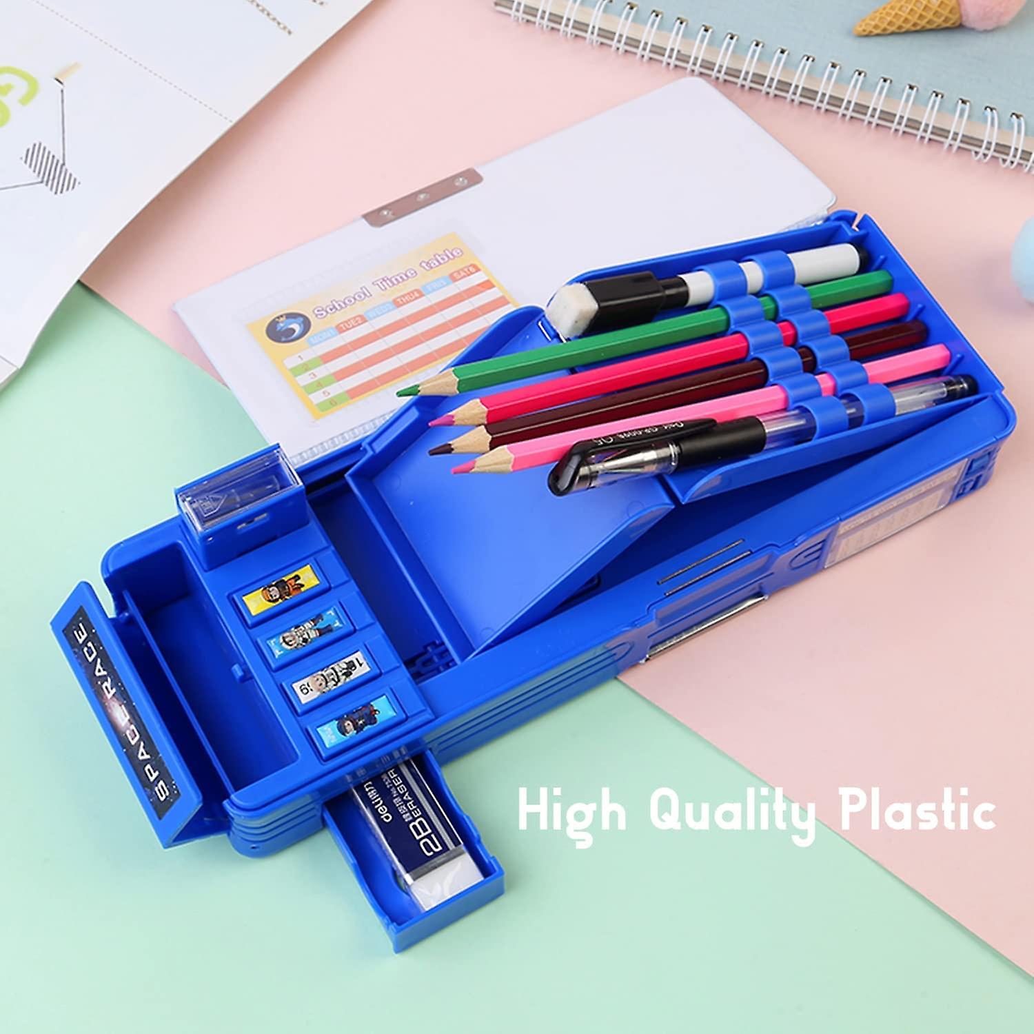 Multifunction Pencil Case For Girls Boys, Cute Cartoon Pen Box ...