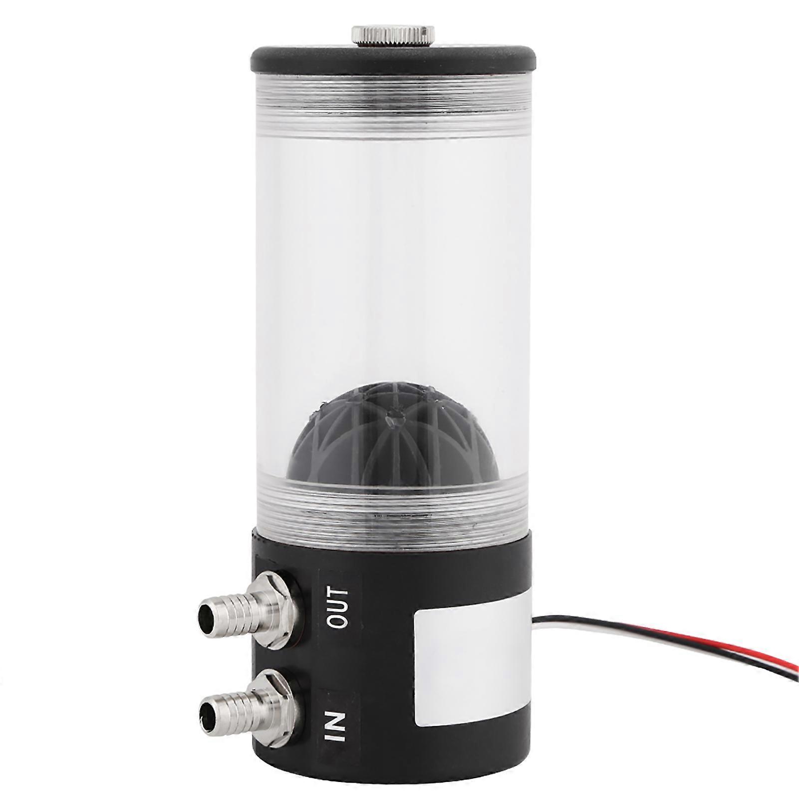 Details about 500L/H 10W DC 12V CPU CO2 Cooling Water cooler Pump Tank ...
