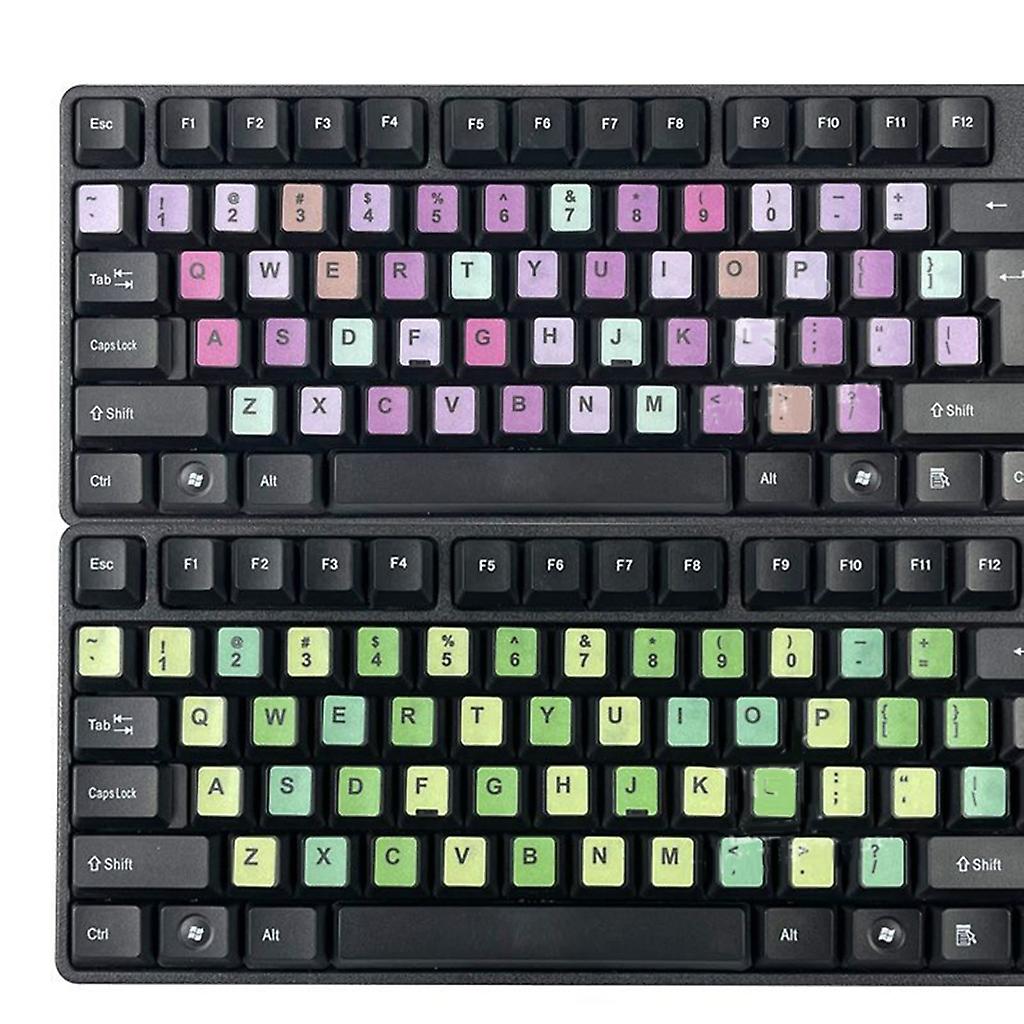 Stylish Key Sticker English Keyboard Stickers Improve Your Visual ...