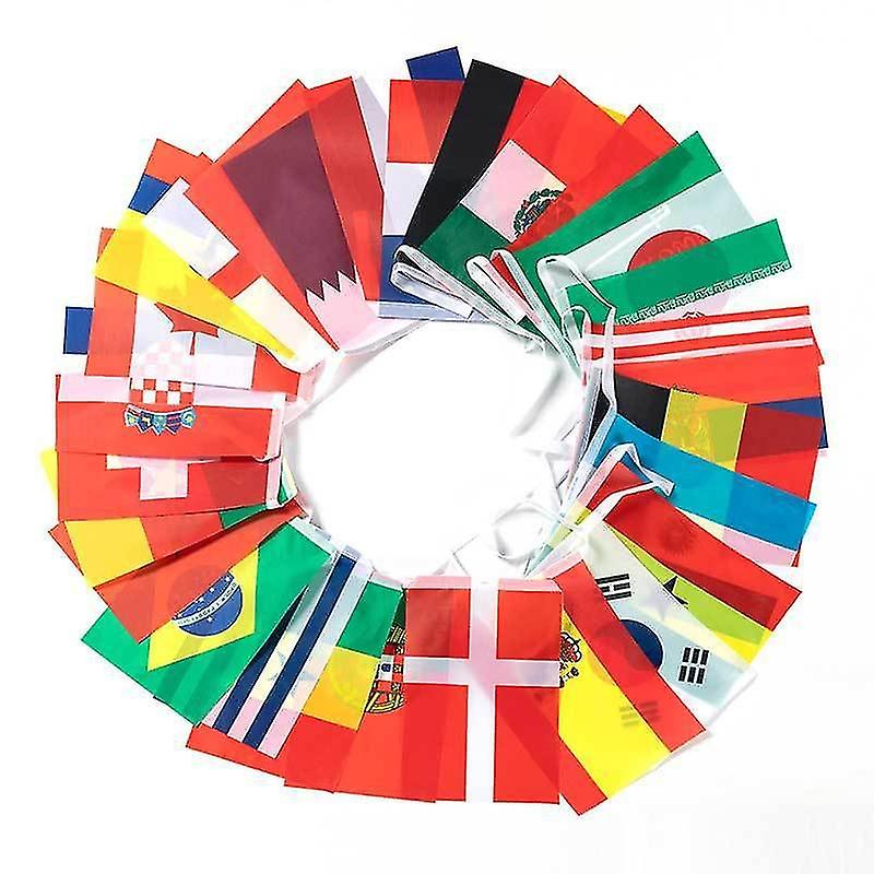 200 Countries String Flag - International Bunting Banners for Party ...