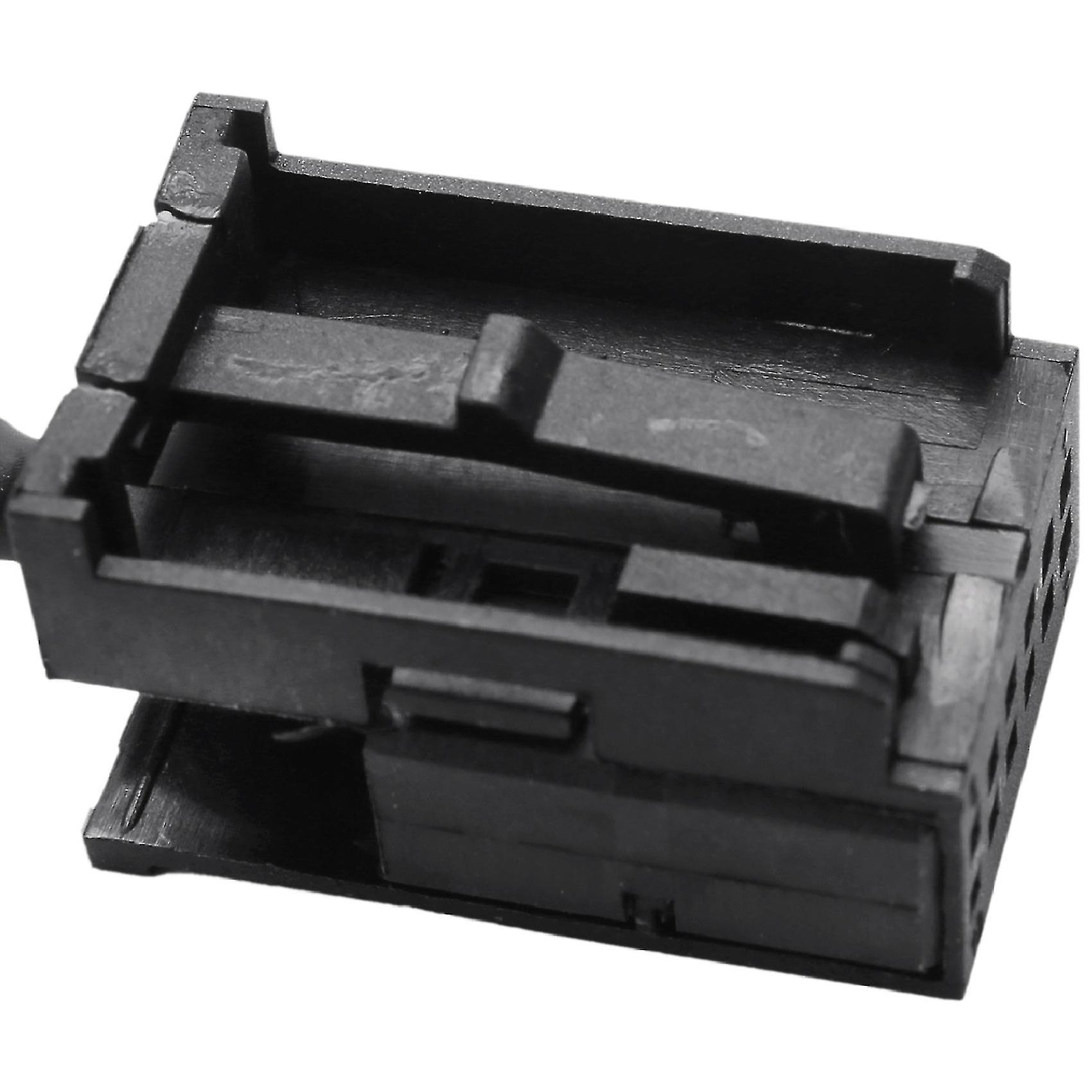 Car Aux Usb Port 12 Pin Bluetooth Interface Switch Panel Music Adapter ...