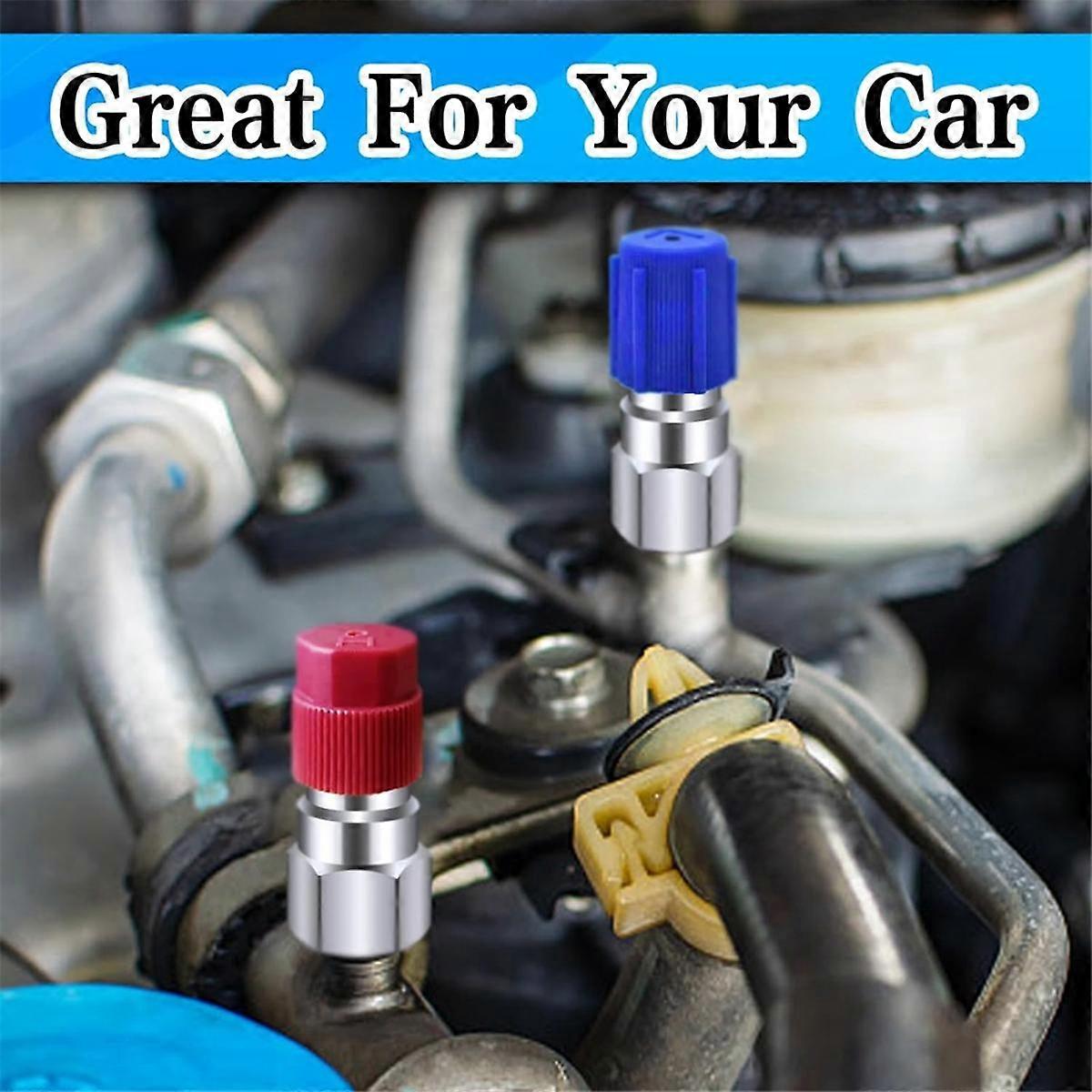 R12 to R134a Conversion Kit,AC Retrofit Fitting Adapter Kit, 1/4inch ...