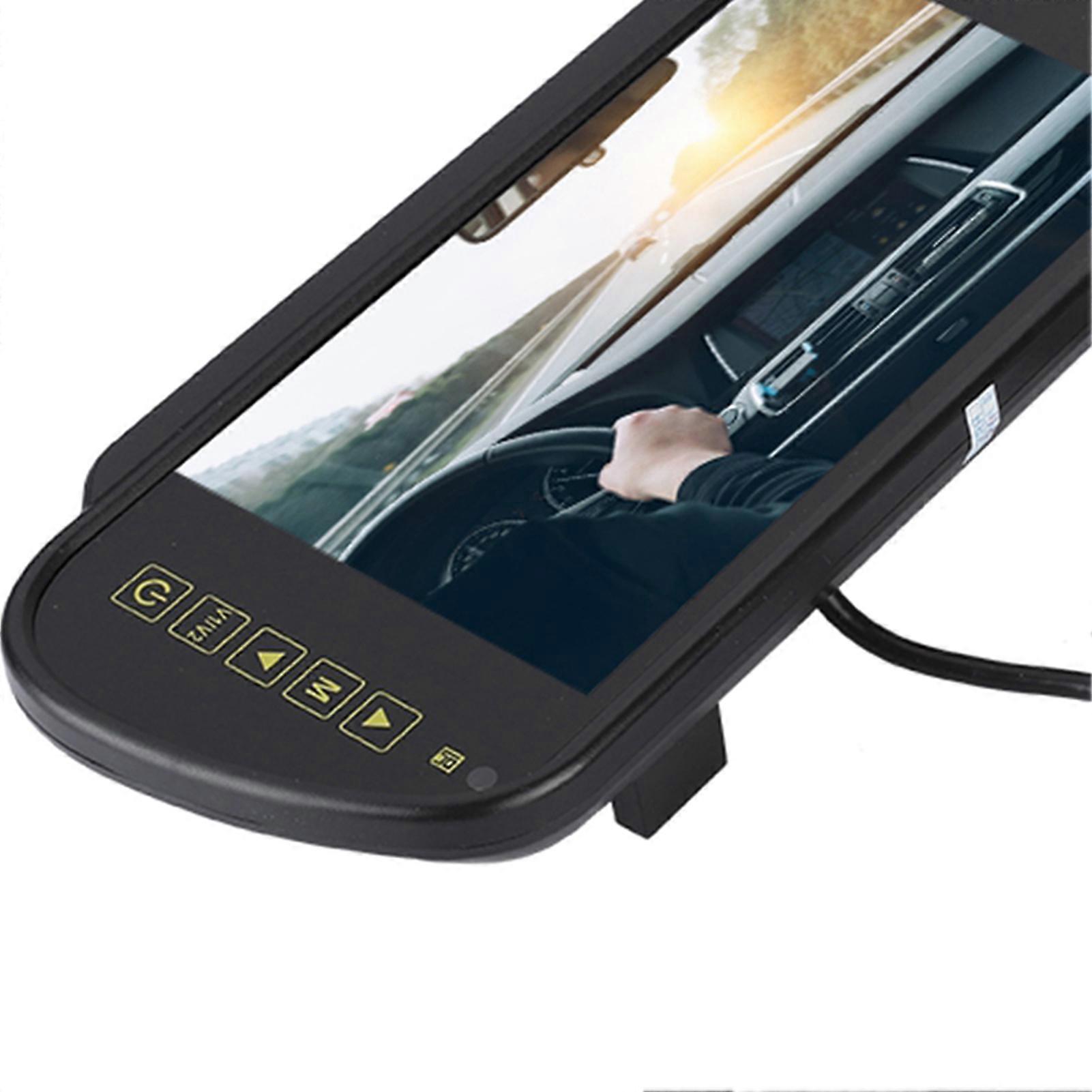 Rear View Mirror Monitor 7inches LCD Display Backup Camera Monitor for ...