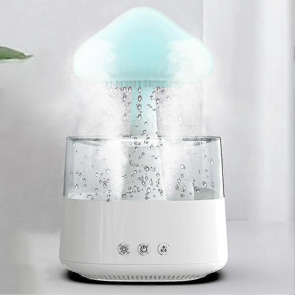 Rain Cloud Humidifier 450ml Essential Oil Diffuser With 7 Colors Led ...