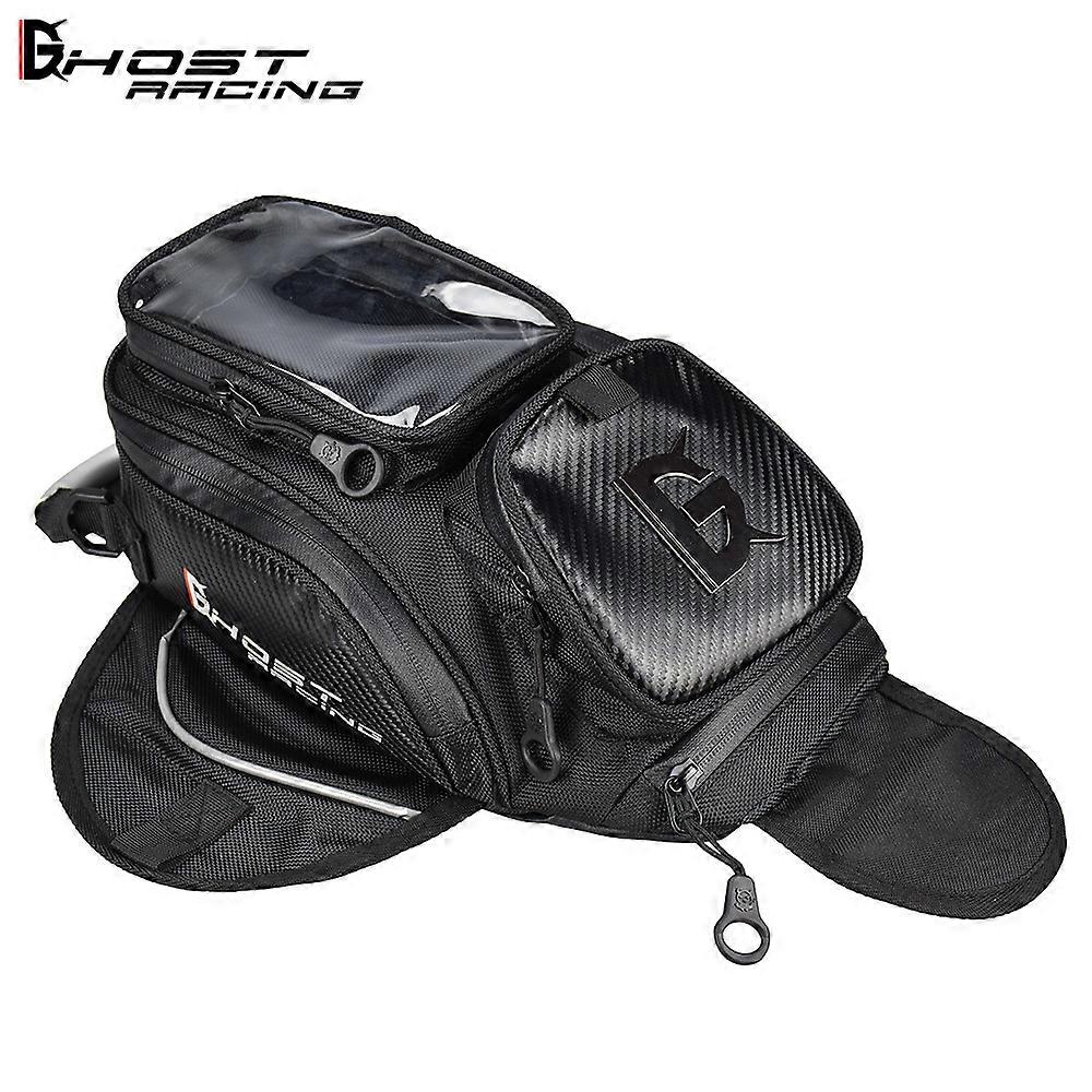 GHOST RACING Motorcycle Magnet Bag Touch Screen Navigation Fuel Tank ...