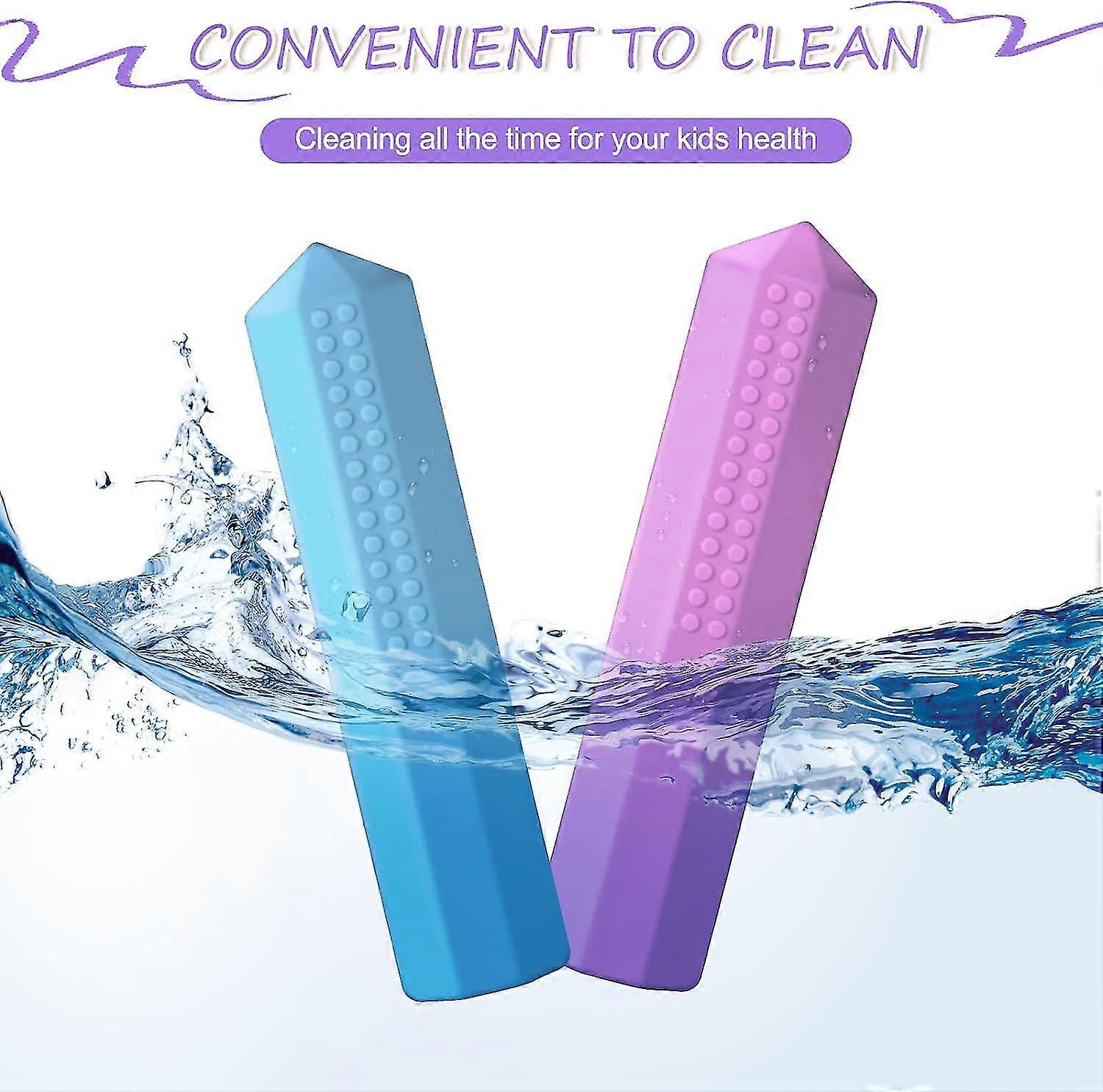 6 Pieces Pencil Toppers Set Silicone Pencil Toppers, Sensory Chew ...